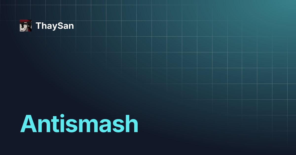 Antismash | ThaySan